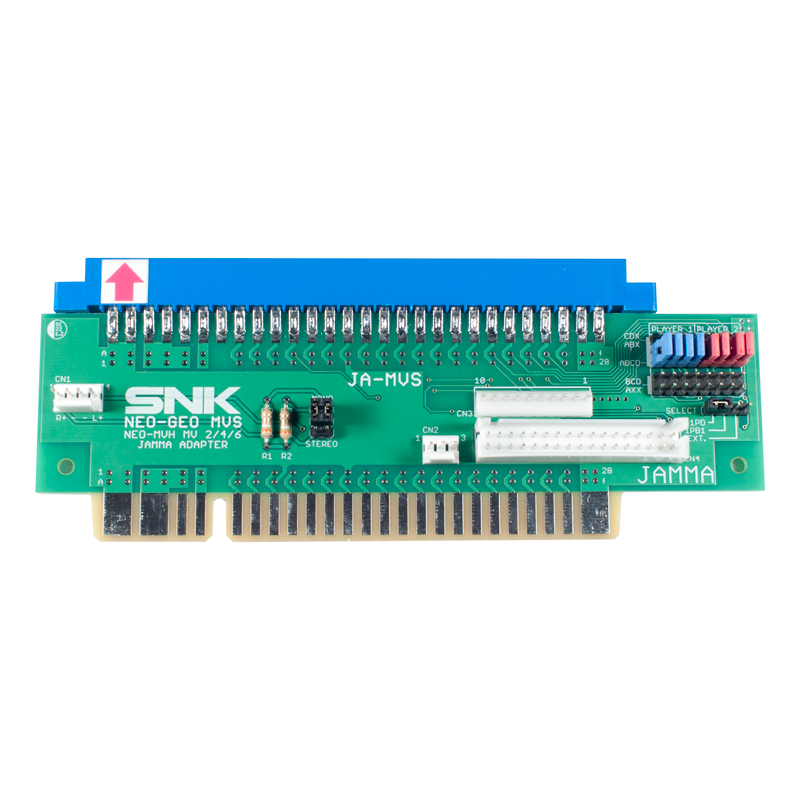 SNK NEO GEO MVS to JAMMA Adapter with action buttons layout switcher ⋮ ...