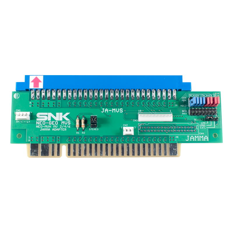 SNK NEO GEO MVS to JAMMA Adapter with action buttons layout switcher ⋮ ...